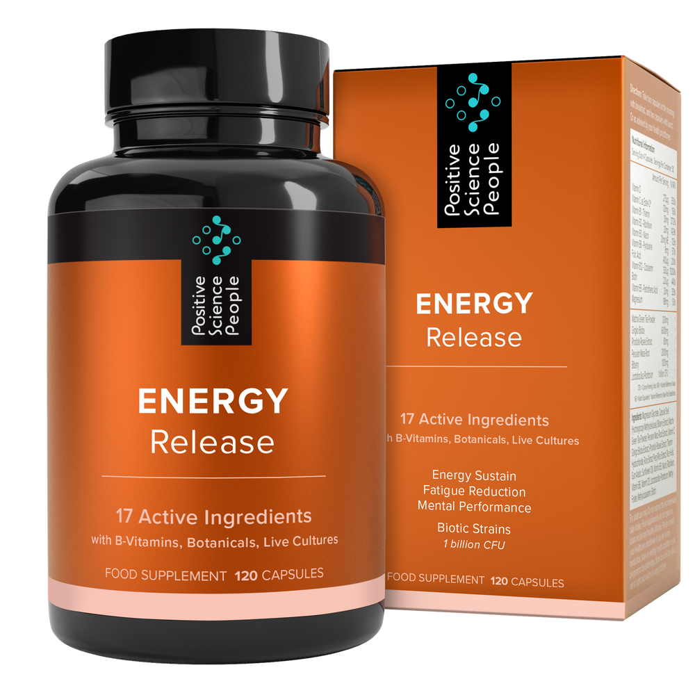 Energy Release | Premium Supplement | 120 Capsules | Made in UK